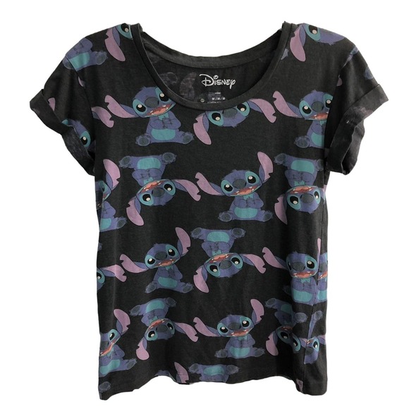 Disney | Tops | Disney Stitch Tshirt Size Medium | Poshmark